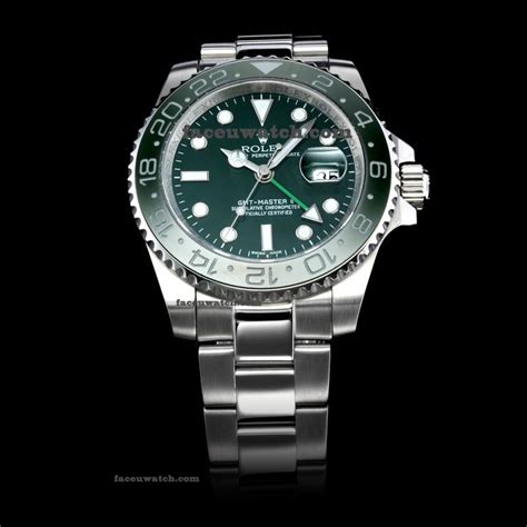 Rolex GMT Master II Automatic Green Ceramic Bezel With Green Dial