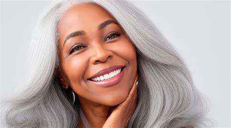Premium Ai Image Beautiful Black Woman With Smooth Healthy Face Skin