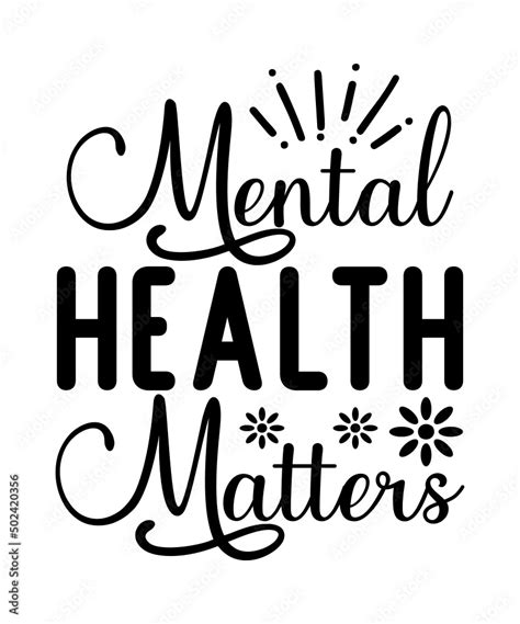 Mental Health Matters Svg Mental Health Awareness Svg Depression