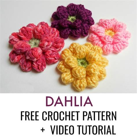 Crochet Flower Tutorial Atelier Yuwa Ciao Jp
