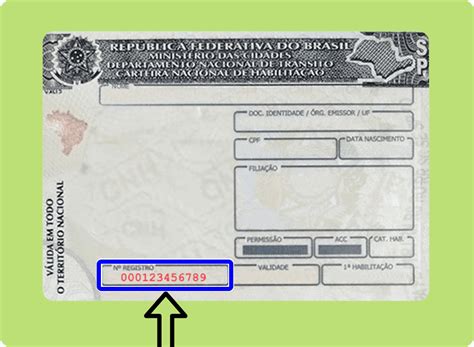N Mero Da C Dula Na Cnh Onde Encontrar E Para Que Serve