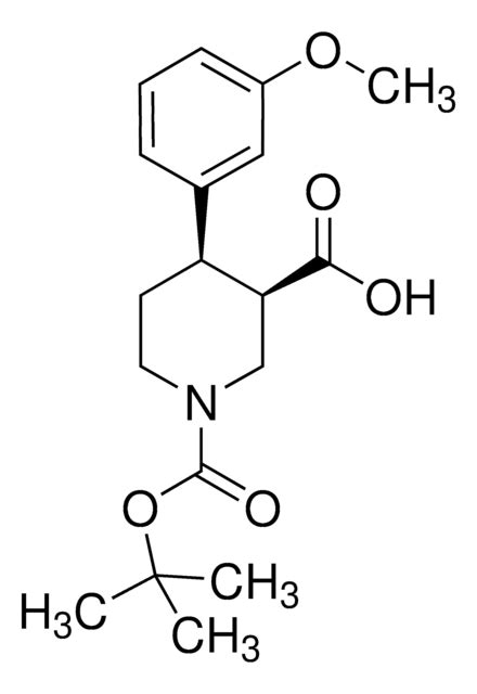 Rac 3R 4R 1 Tert Butoxycarbonyl 4 3 Methoxyphenyl Piperidine 3