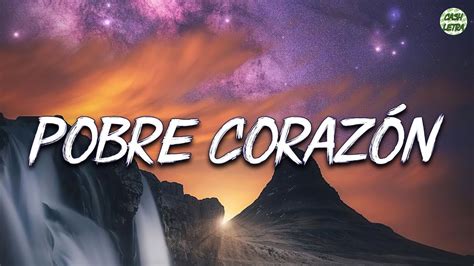 Ke Personajes Pobre Corazón Letra Lyrics ft Onda Sabanera YouTube