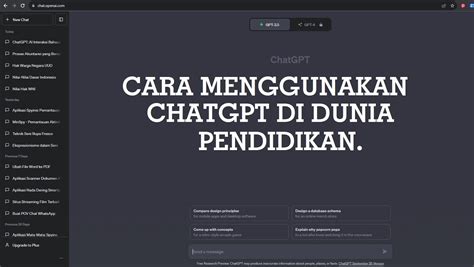 Cara Menggunakan ChatGPT Untuk Menjawab Soal Sekolah