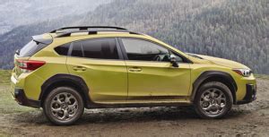 Subaru Crosstrek Next To The Current Model Burlappcar