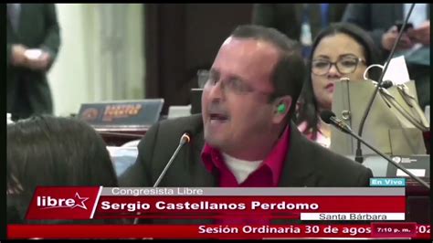 Sergio Castellanos le dice a la bancada nacionalista que no volverán al