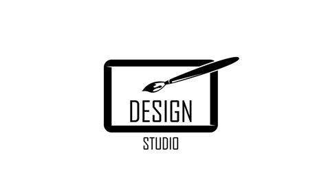 Graphic Designer And Web Design Studio Tool Logo 10411799 Vector Art At
