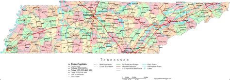 Tennessee Zip Code Map Printable Tennessee County Map