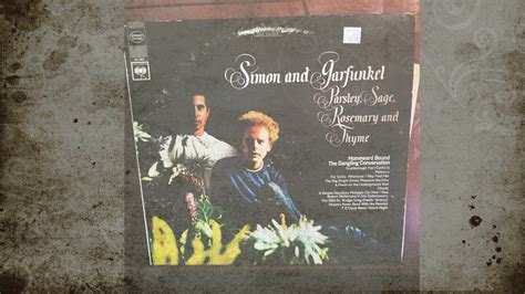 Simon Garfunkel Scarborough Fair Canticle Vinyl Youtube