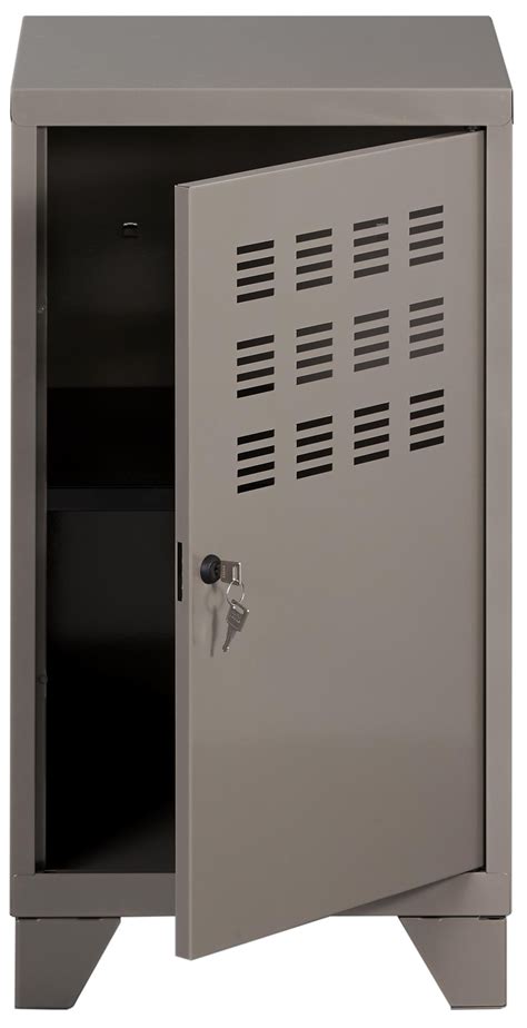 Casier de rangement en métal 74 cm collégien alu