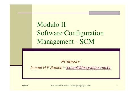 Pdf Modulo Ii Software Configuration Management Scmwebserver
