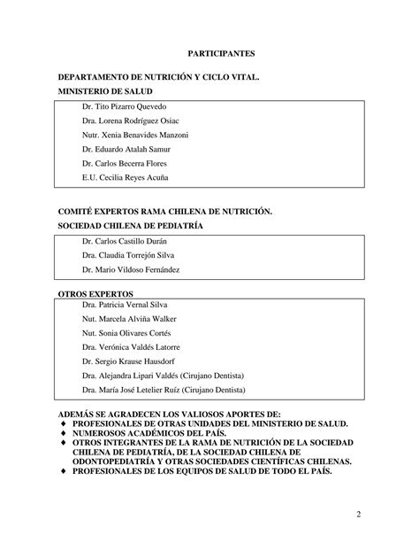 SOLUTION Guia De Alimentacion Del Nino Menor De 2a Minsal 2005 Studypool