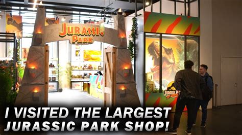 I Visited The Largest Jurassic Park Shop In The Country Jurassic