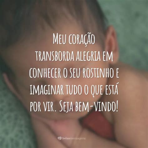 Frases De Boas Vindas Para Beb Que Celebram A Sua Chegada