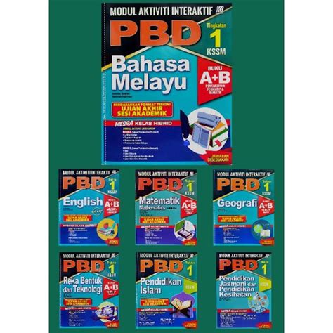 BUKU LATIHAN MODUL AKTIVITI INTERAKTIF PBD TINGKATAN 1 KSSM 2023