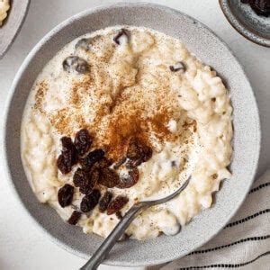Easy Rice Pudding Downshiftology Desserts Chocolate Chia Pudding