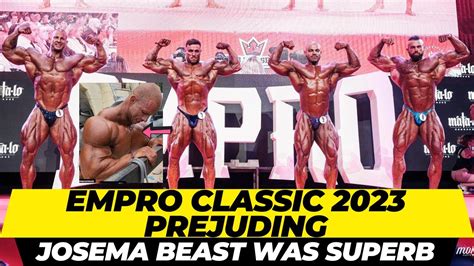 Empro Classic Open Bodybuilding Prejudging Was This The Best