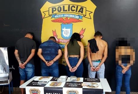 Amplitude News Mais cinco membros de uma facção criminosa são presos