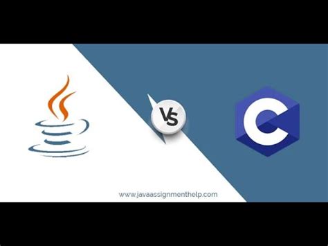 Java Vs C Find Out The Difference Between Java And C YouTube