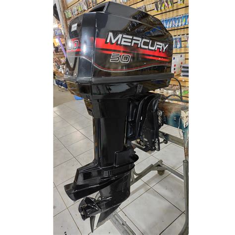 Motor De Popa Mercury 2 Tempos 50 HP Comando Semi Novo VENDIDO