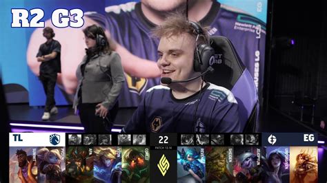 TL Vs EG Game 3 Round 2 Playoffs S13 LCS Summer 2023 Team Liquid