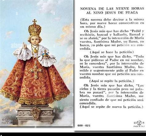 La Poderosa Novena Al Ni O Jes S De Praga Oraciones Para Recibir Sus