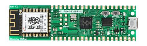 Wizfi Evb Pico Board With Rp Microcontroller And Wifi