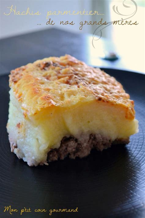 Recette de Hachis parmentier de nos grands mères