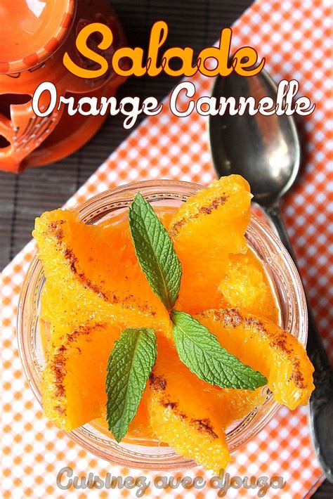 Salade d oranges marocaine dessert rafraîchissant à la cannelle