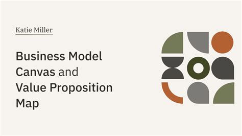 Business Model And Value Proposition Canvas Templates