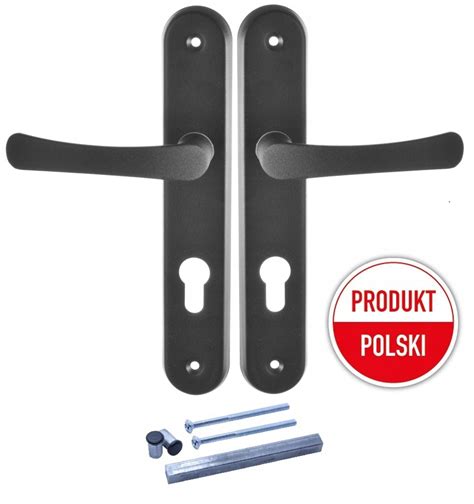 Klamka Klamki Do Furtki Szyld Czarna Rozstaw 90mm KBO90 Cena