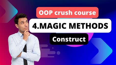 4 magic method construct object oriented programming web development php youtube