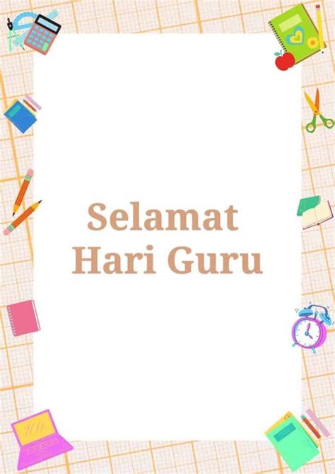Selamat Hari Guru Contoh Ucapan Puisi Pantun Guru