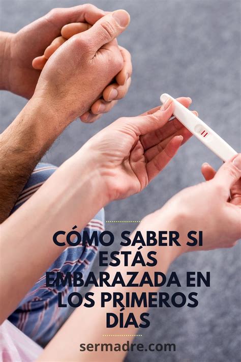 C Mo Saber Si Est S Embarazada En Los Primeros D As