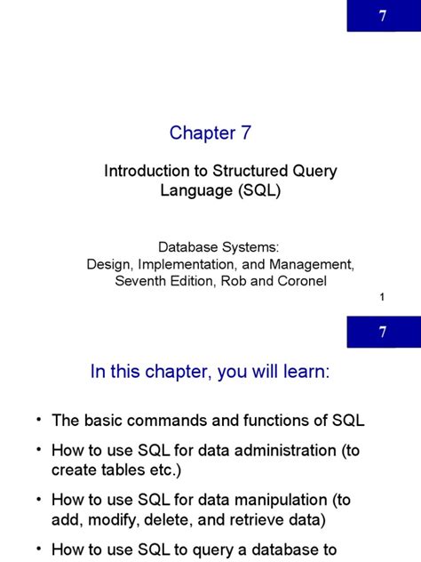 sql basics ppt sql relational database