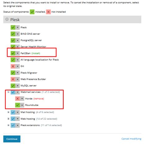 how to install uninstall plesk components 24x7serversupport blog