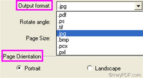 How To Convert PXL To And Set Page Orientation VeryPDF Knowledge