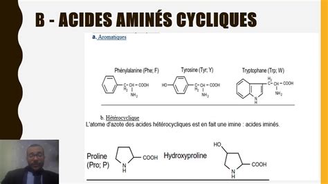 Classification Des Acides Amin S Youtube