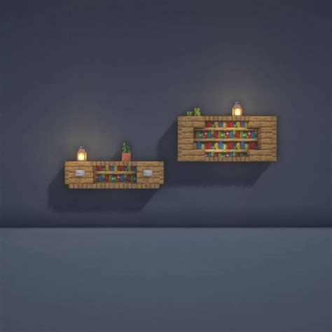 Minecraft Builds Tutorials On Instagram Minecraft Bookshelf
