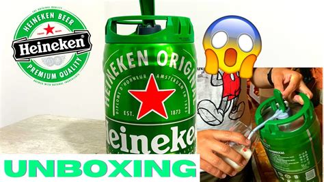 C Mo Abrir Un Barril De Cerveza Heineken De Litros F Cil C Mo