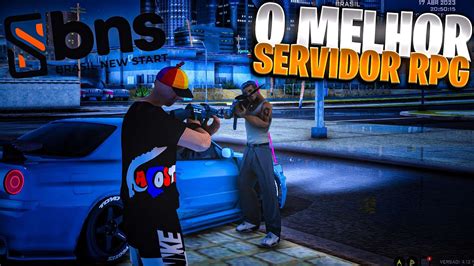 ESSE É O MELHOR SERVIDOR RPG DO SAMP VÁRIOS SISTEMAS GTA SAMP