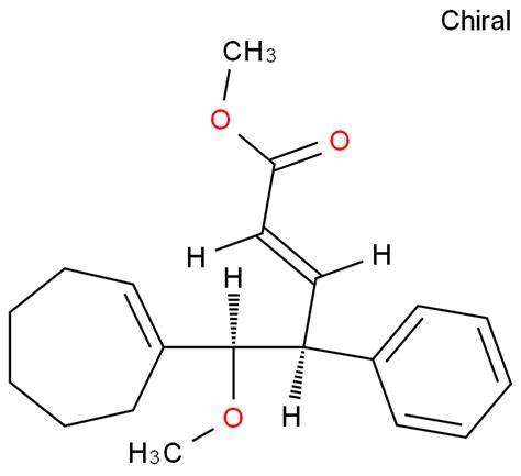 E 4S 5R 5 1 Cycloheptenyl 5 Methoxy 4 Phenyl 2 Pentenoic Acid