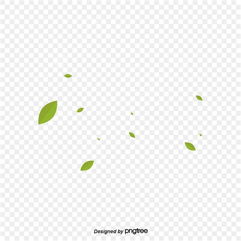 Green Leaf Floating PNG Image Green Leaf Floating Background Material