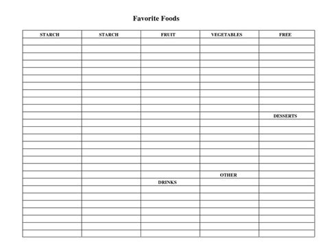 Free Blank Chart Templates Printable Chart Bar Graph Template