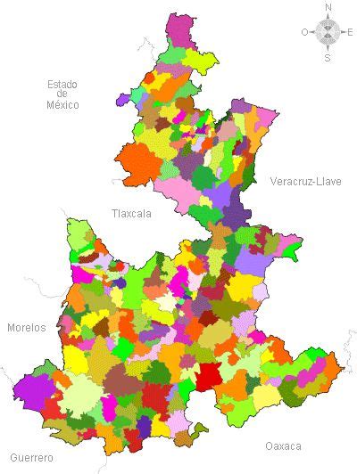 Puebla Division Politica Division Politica Pol Tica Divisi N