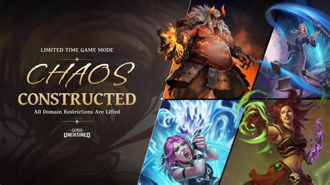 Gods Unchained Announces New Game Modes EGamers Io P2E NFT Games Portal
