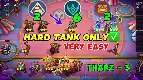 MAGIC CHESS HARD TANK ONLY IN 2024 AUTO WIN WITH THARZ 3 VERY