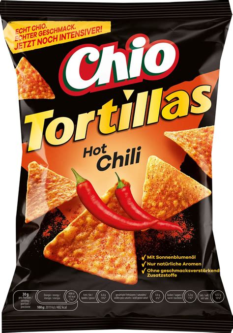 Chio Tortillas Hot CHILI 110 G Piccantino Onlineshop