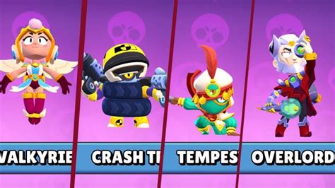 Todas Las Skins Por Brawlers Tras La Temporada De Brawl Stars