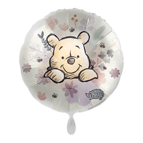 Kubuś Puchatek balon foliowy okrągły 18 IMPREZY I URODZINY